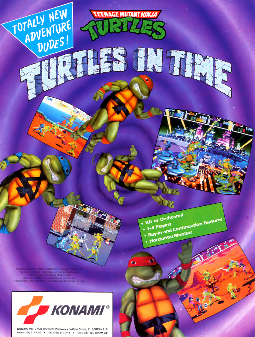 Teenage Mutant Ninja Turtles: Turtles in Time (1991) | The Nostalgia Spot
