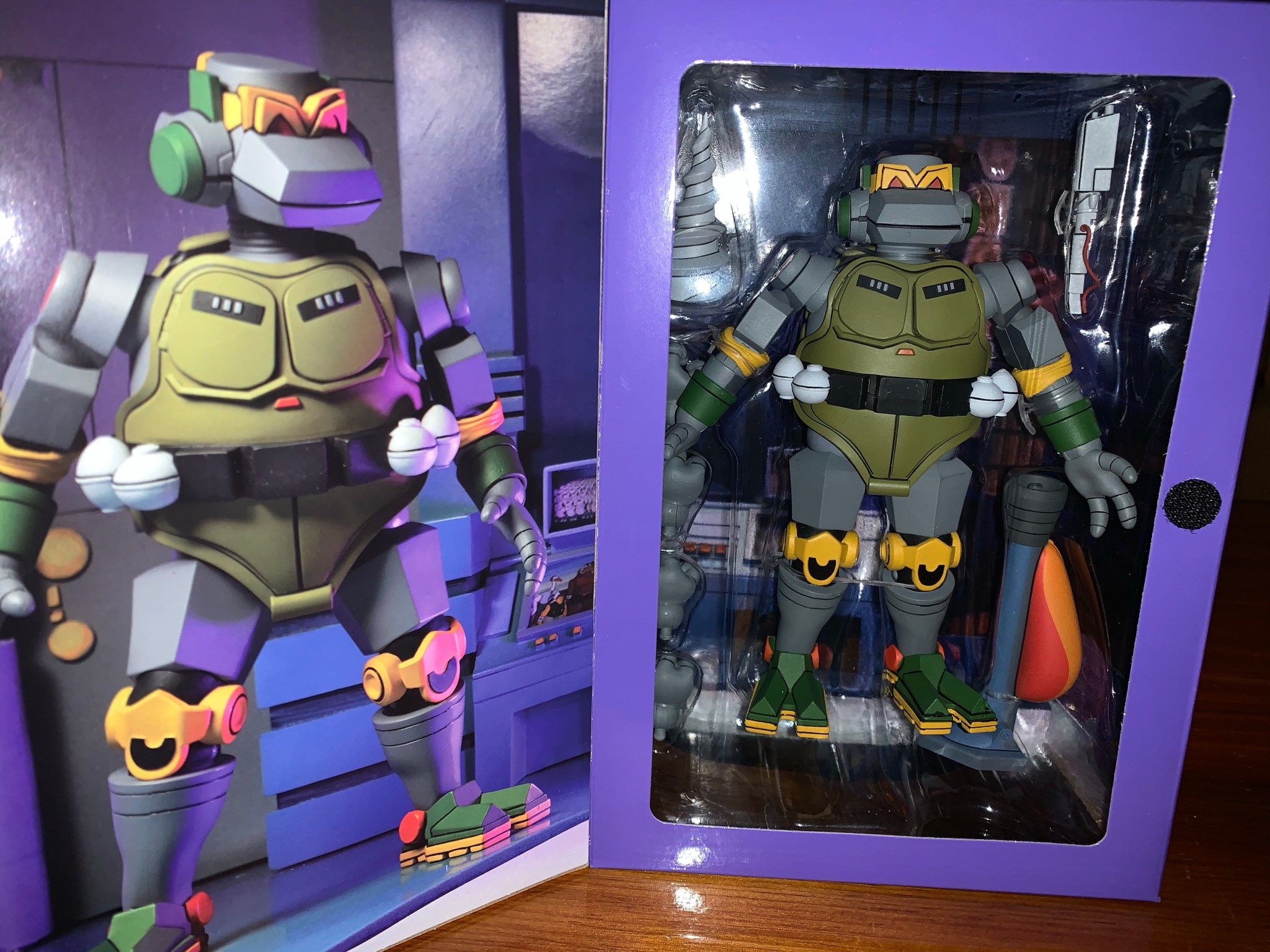 NECA TMNT Cartoon Metalhead | The Nostalgia Spot