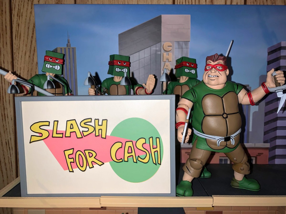 NECA Cartoon TMNT Zach the Fifth Turtle and Smash | The Nostalgia Spot