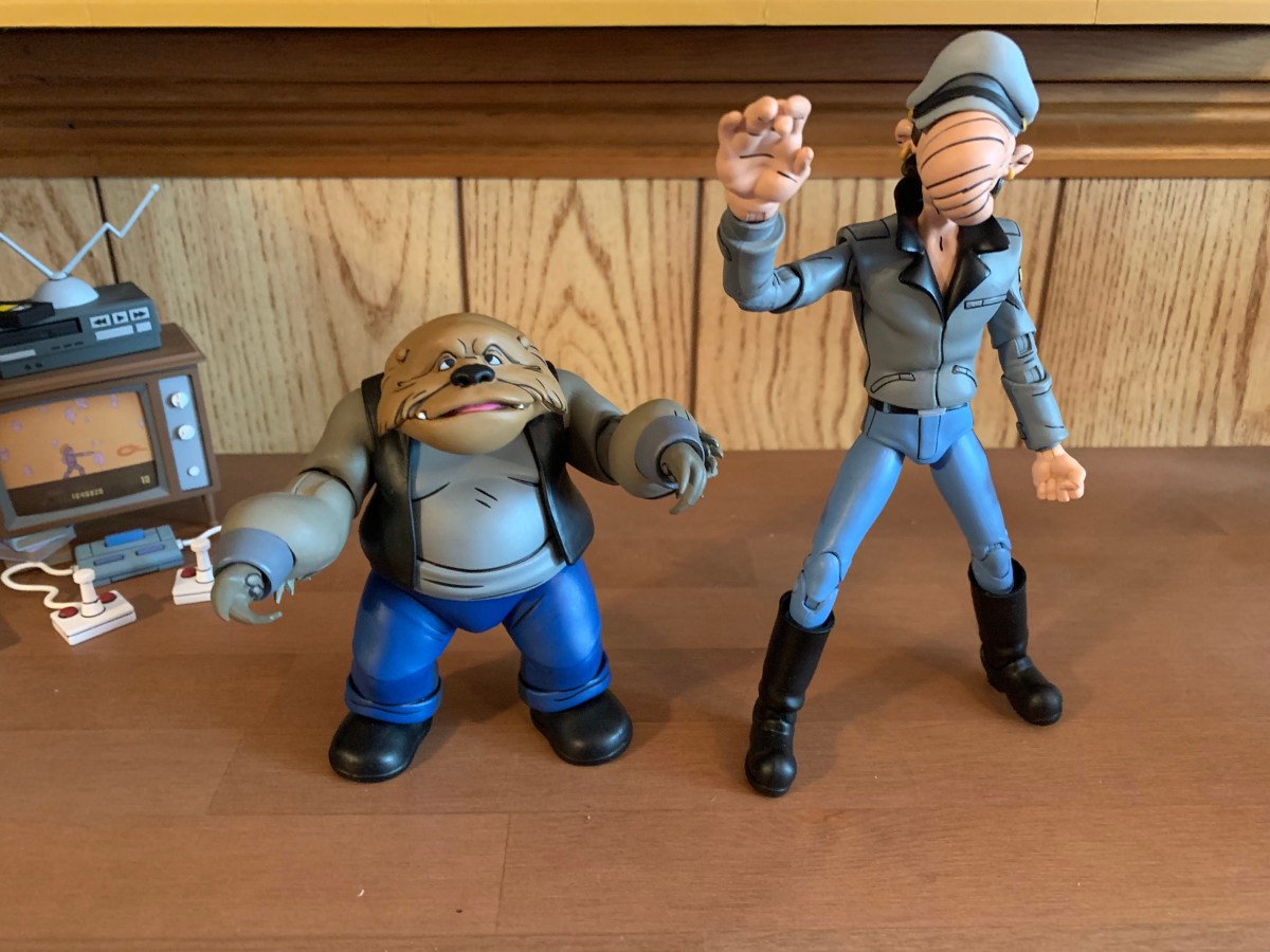 NECA Cartoon TMNT Tall Thug and Short Gangster | The Nostalgia Spot