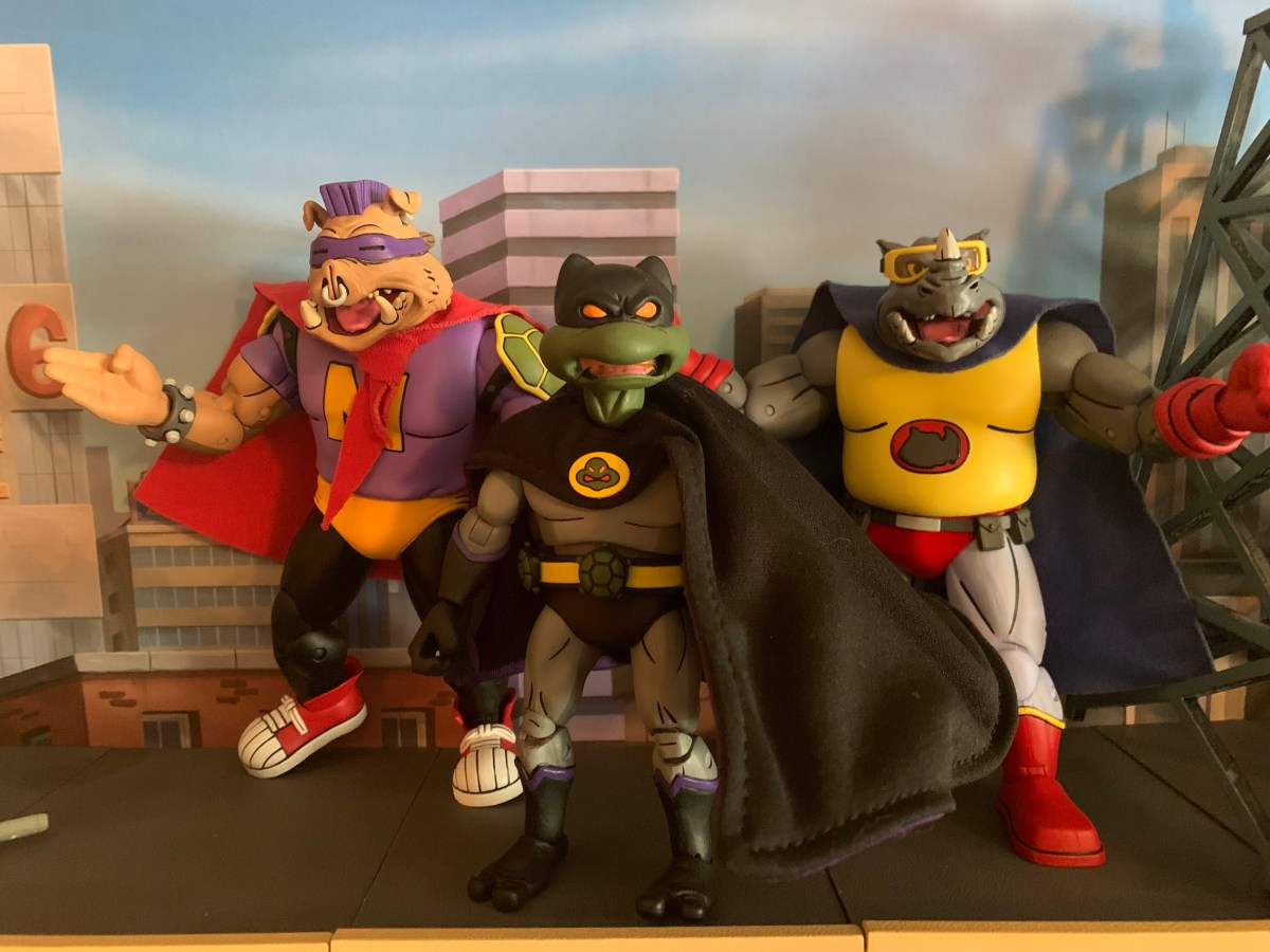 NECA Cartoon TMNT Mighty Hog and Rhino-Man | The Nostalgia Spot