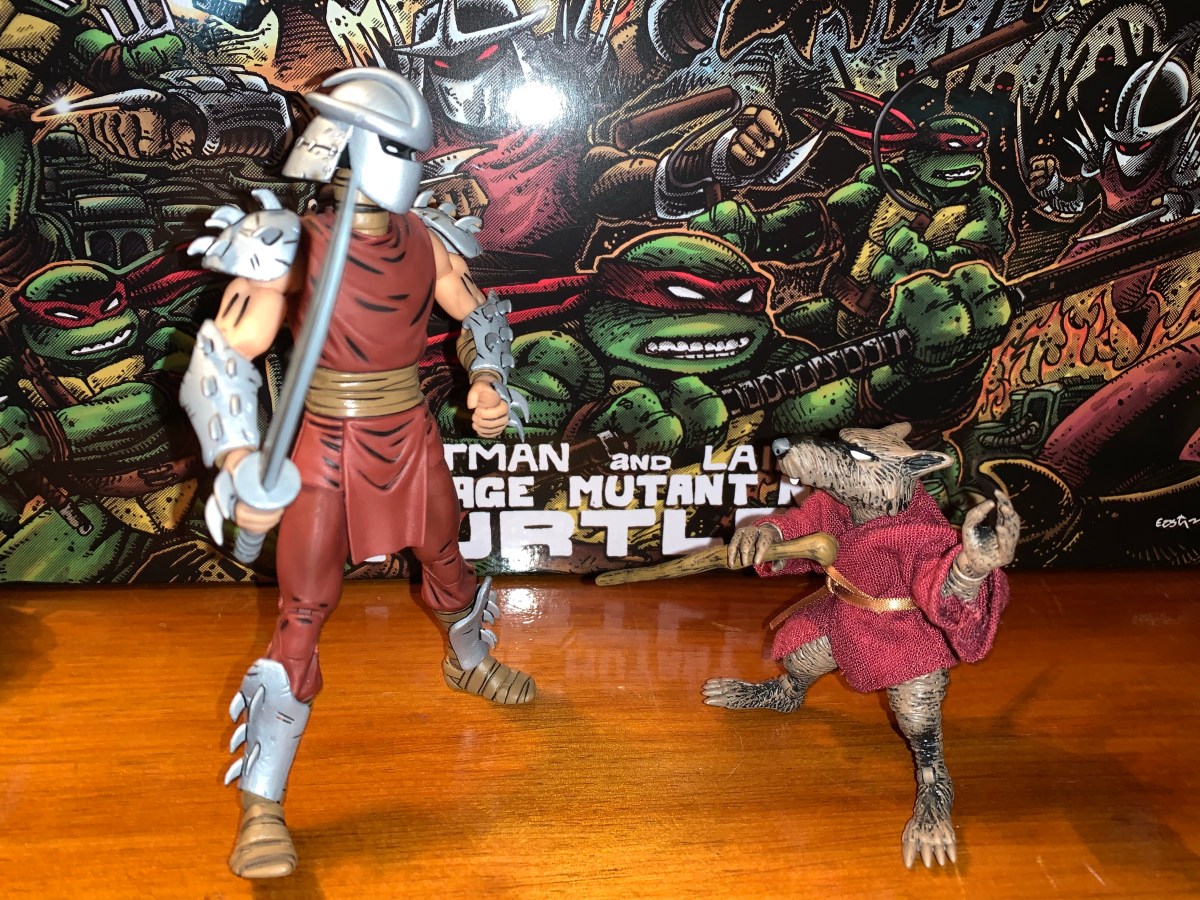 NECA TMNT Mirage Studios Splinter | The Nostalgia Spot