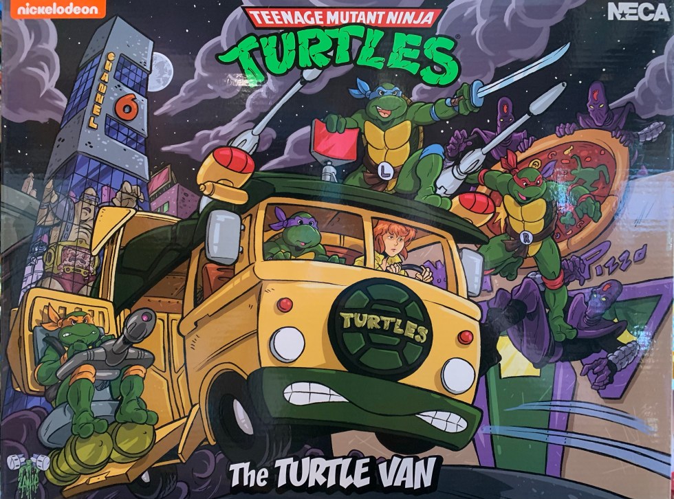 NECA TMNT Toon Turtle Van | The Nostalgia Spot