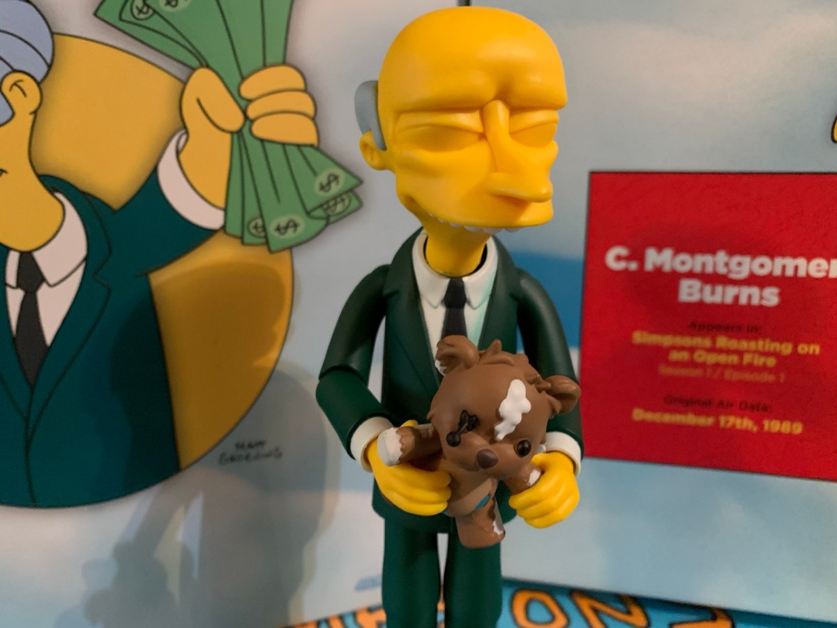 Super7 The Simpsons Ultimates! C. Montgomery Burns | The Nostalgia Spot