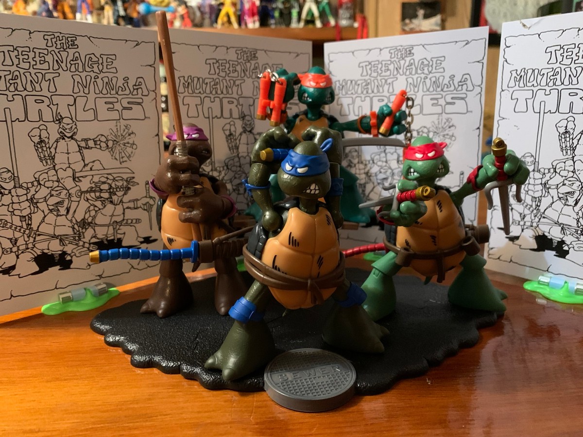 Playmates TMNT Original Sketch Turtles | The Nostalgia Spot