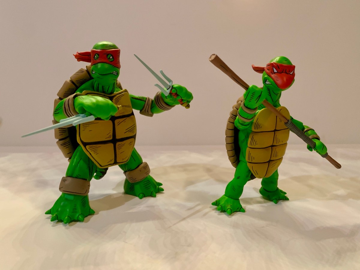 NECA Mirage TMNT – The First Turtles SDCC 2024 40th Anniversary Edition ...