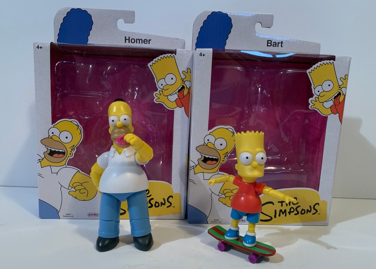 Jakks Pacific The Simpsons Homer and Bart | The Nostalgia Spot